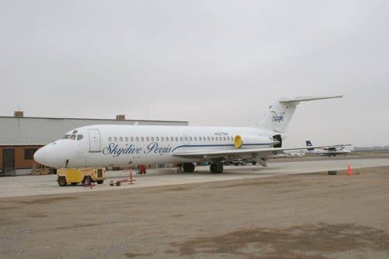 The Skydiving DC-9 Hot Rod Flies Again