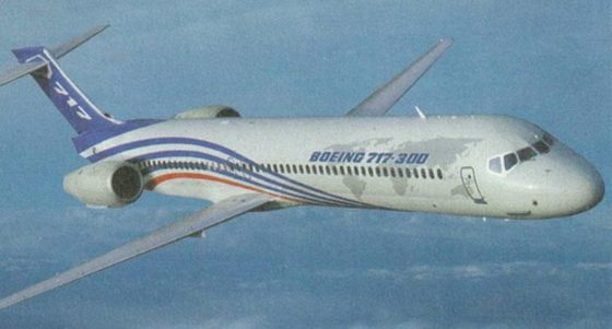 McDonnell Douglas Intended The Boeing 717 To Be A Family Of Jets