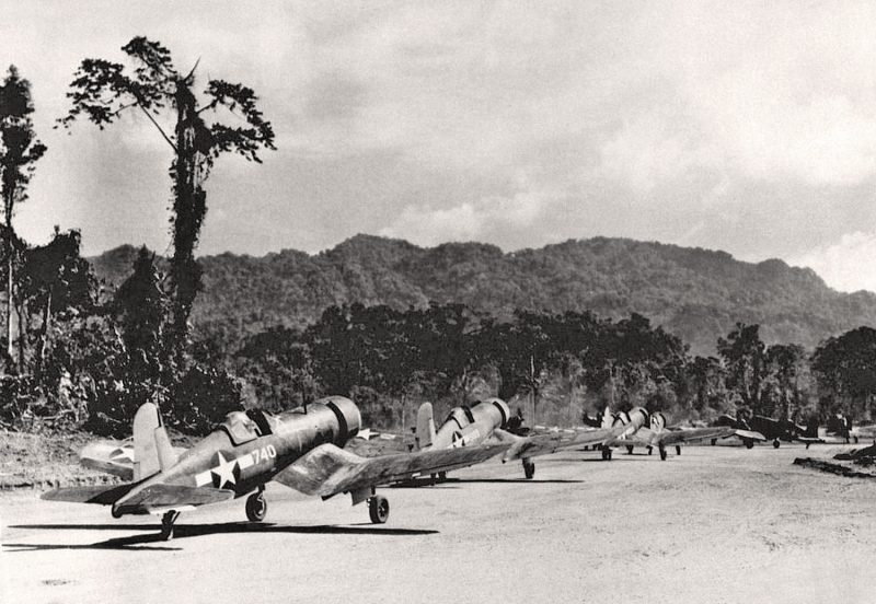 The F4U Corsair: VMF-214 Black Sheep During WWII