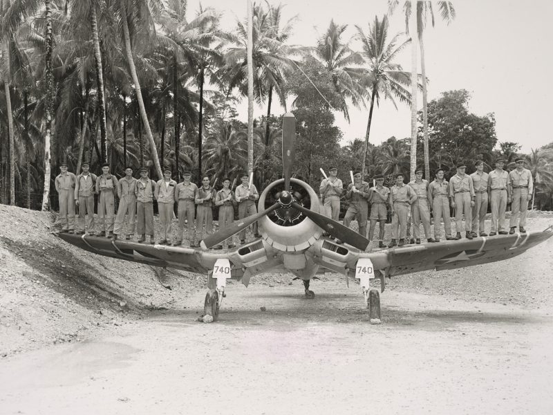 The F4U Corsair: VMF-214 Black Sheep During WWII