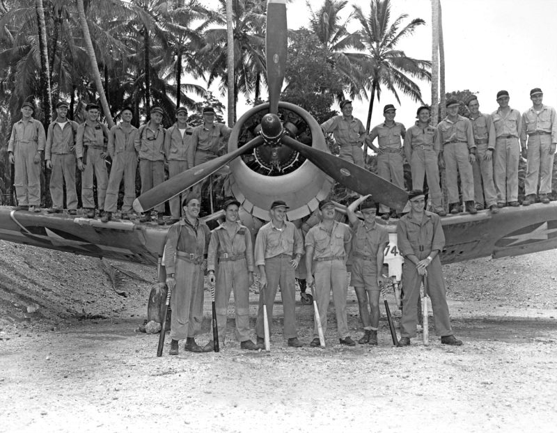 The F4U Corsair: VMF-214 Black Sheep During WWII