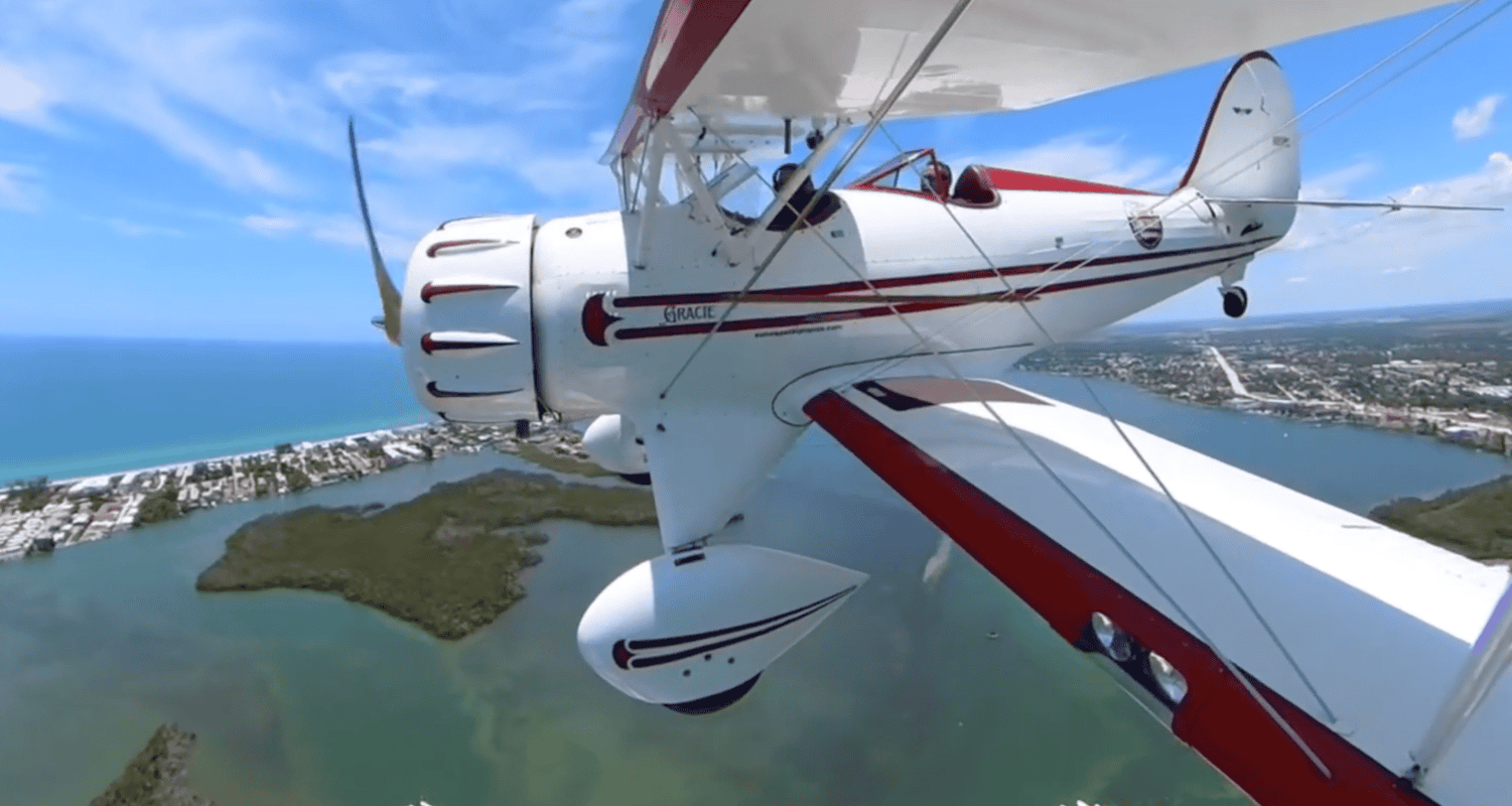 The WACO YMF-5 Biplane: A Unique Flying Experience In Florida