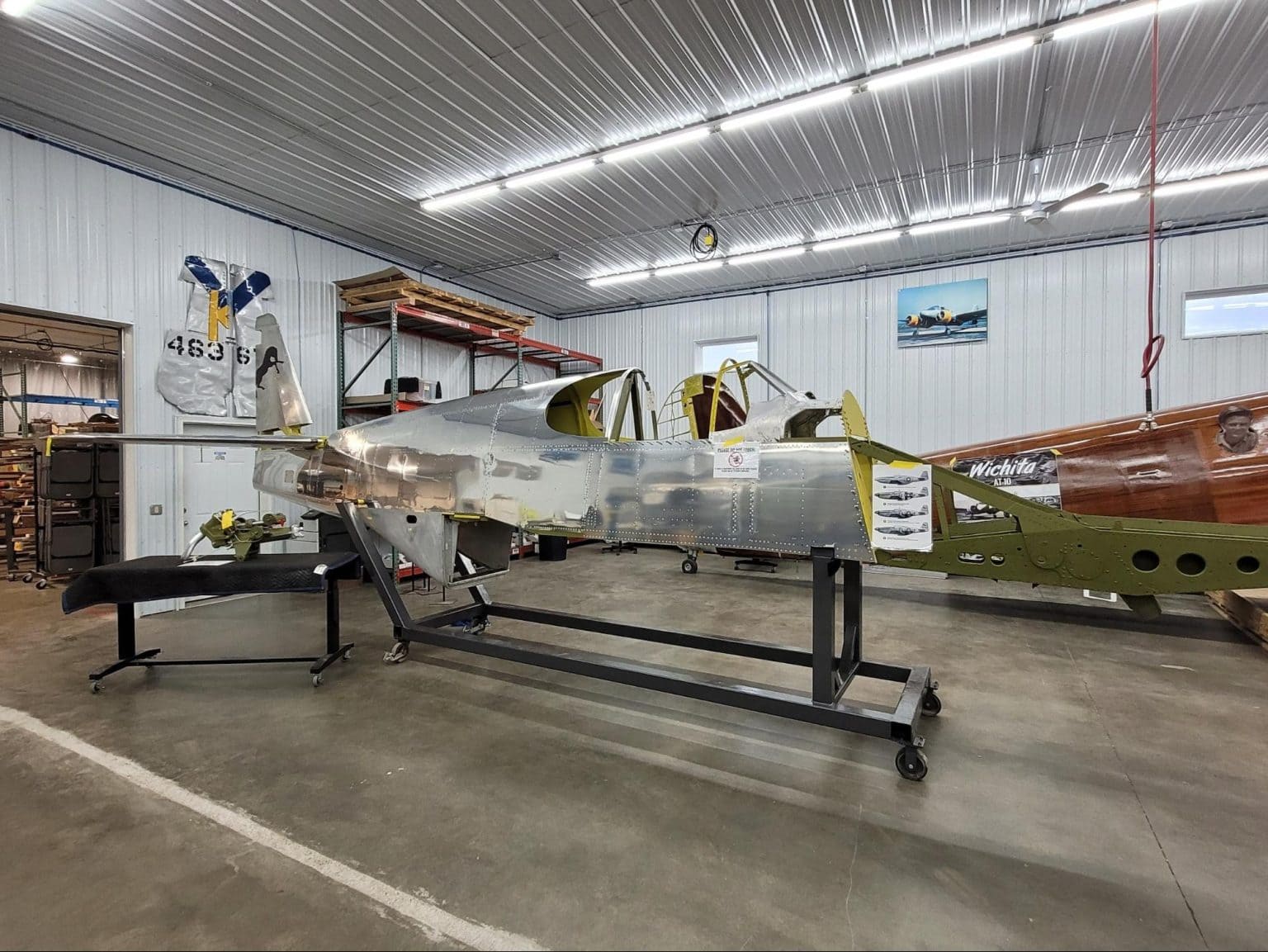 P-51 Restoration Honors Aircraft And Triple Ace Pilot Ken Dahlberg