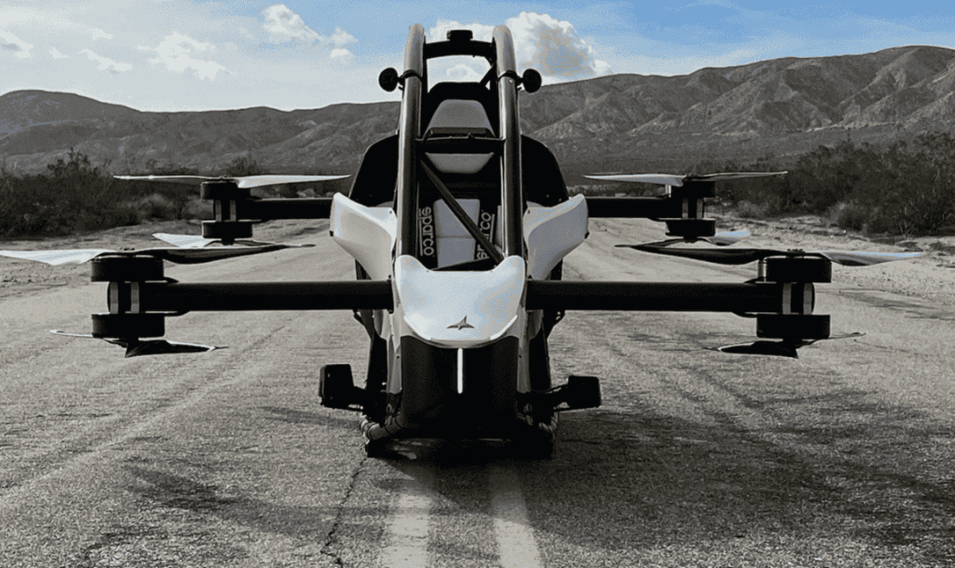 Revolutionary Volonaut Airbike Soars To 124 MPH With Jaw-Dropping Jet Power