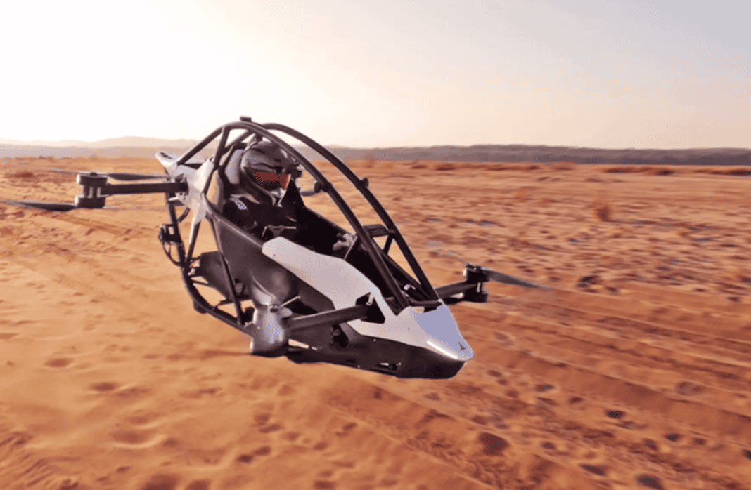 Revolutionary Volonaut Airbike Soars To 124 MPH With Jaw-Dropping Jet Power