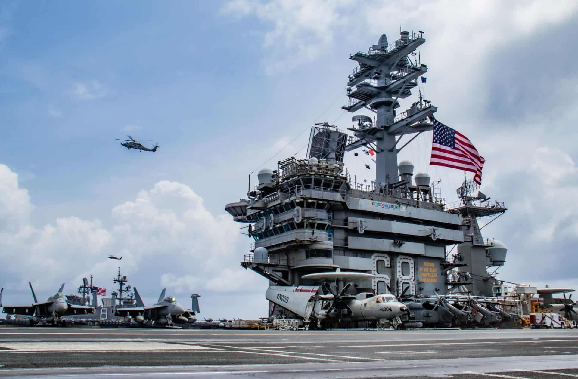 US Navy Aircraft Crash Into South China Sea: All 5 Crew Members Rescued ...