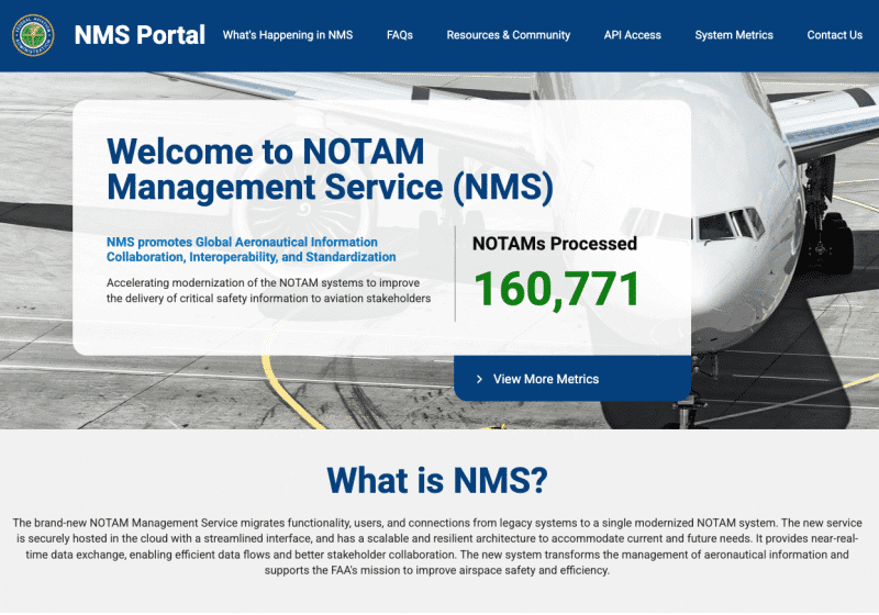 FAA's New NOTAM System Begins Testing Months Ahead Of Schedule