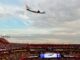Low And Loud: Epic Air Force One Flyover Wows 65,000 NFL Fans In Washington
