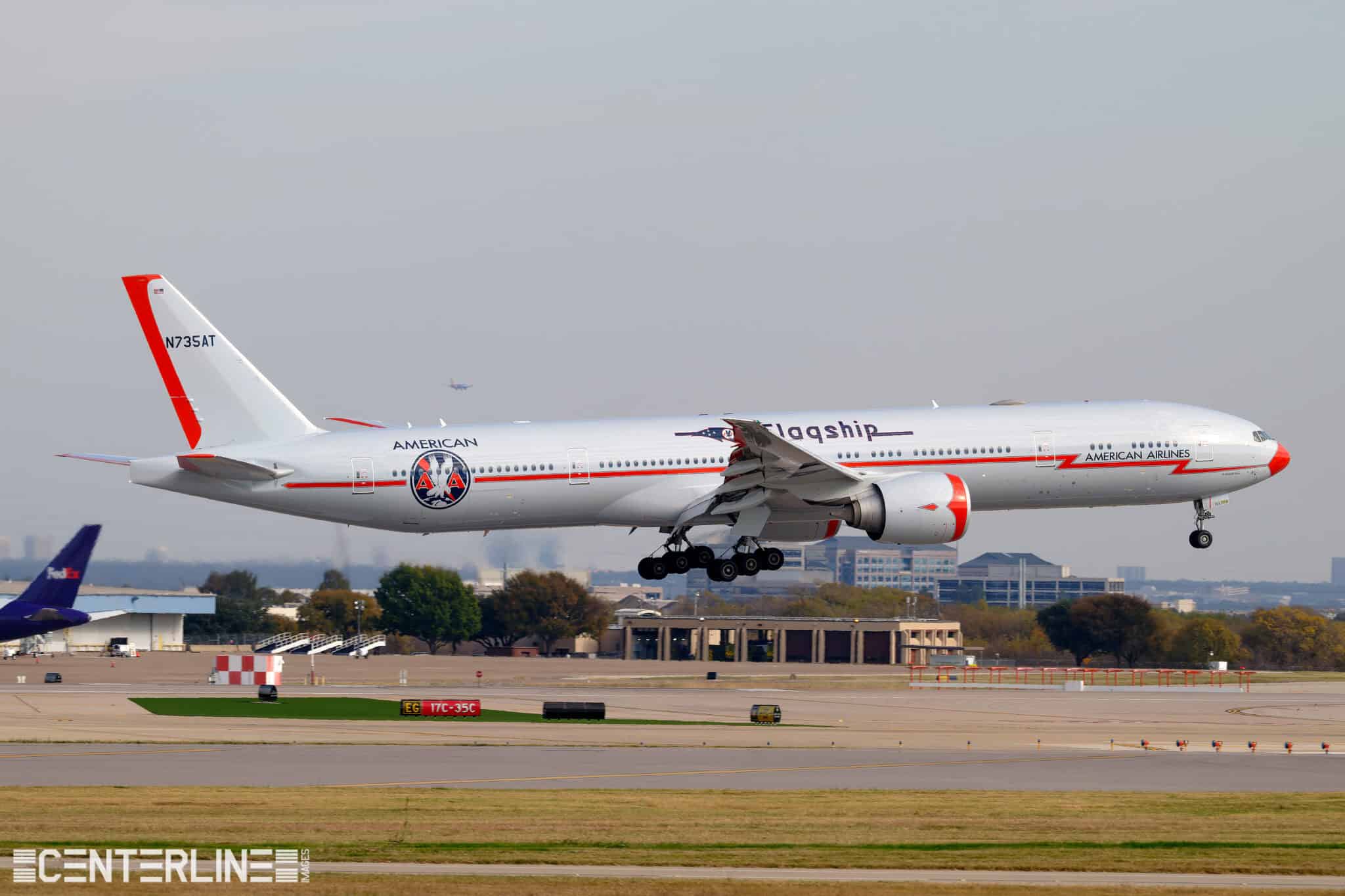 American Airlines 100th Anniversary Retro Jet Takes Flight