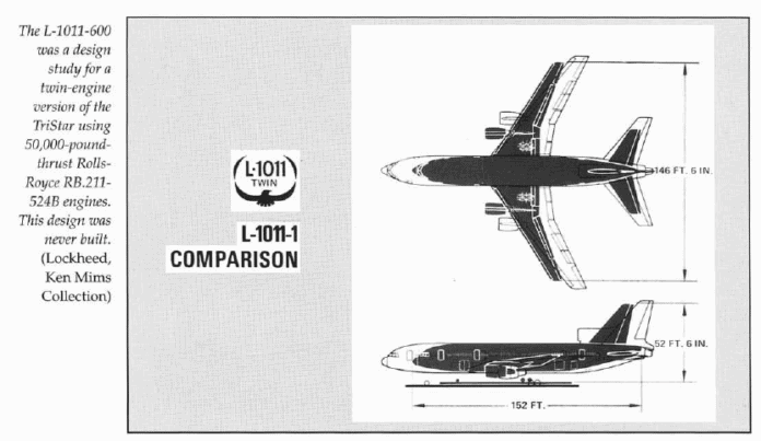 Before ETOPS: The Ambitious Twin-Engine L-1011 That Never Flew